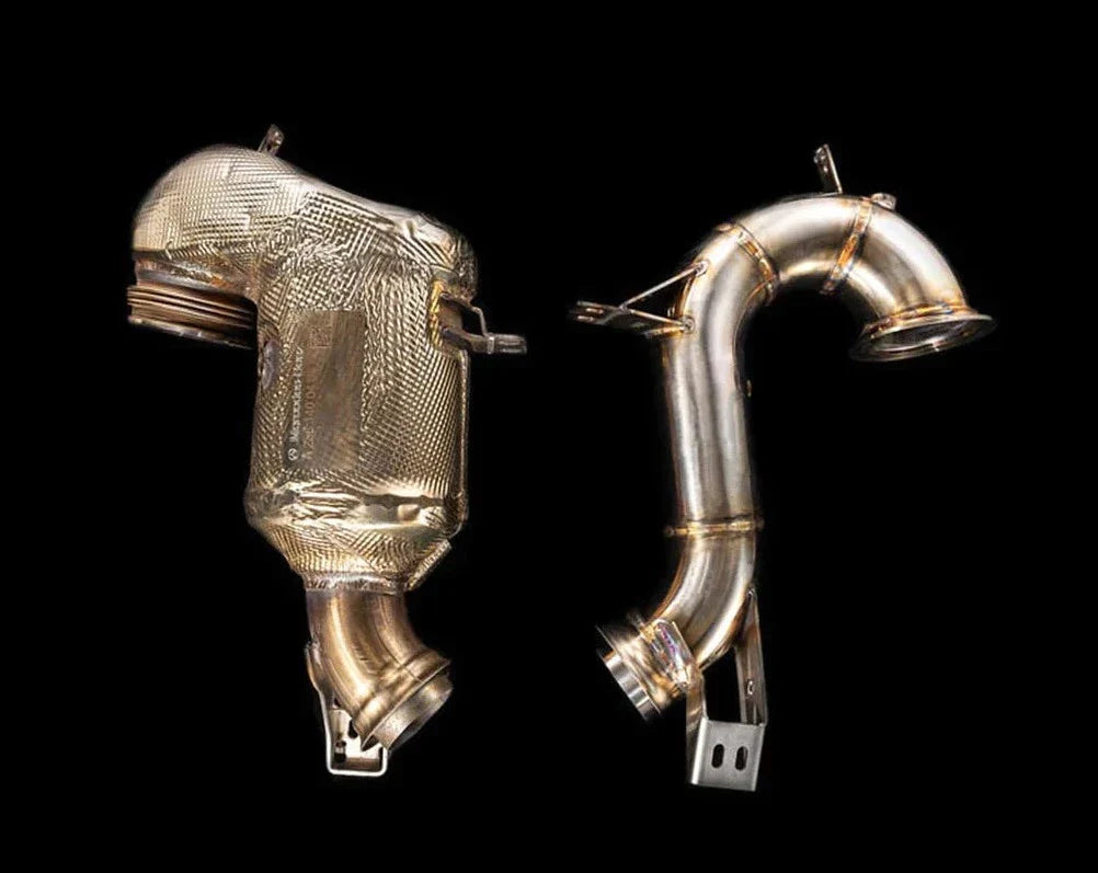 BlackBoost Catless Downpipes for Mercedes-Benz E53 AMG (W213) M256 3.0L ...