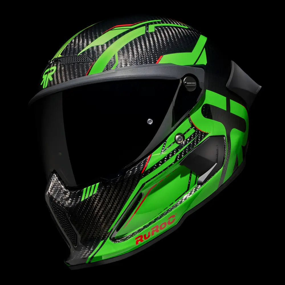 Ruroc ATLAS 4.0 Track Viper Green Helmet | 7aftermarket Dubai UAE ...