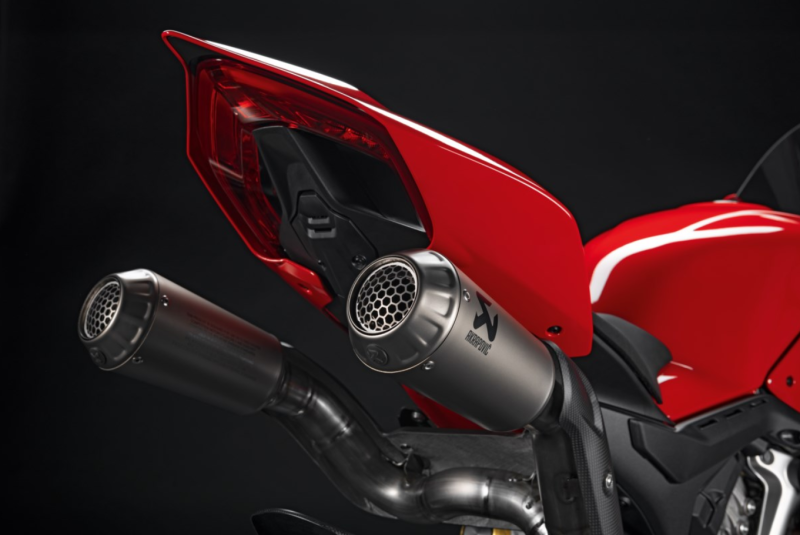 Akrapovic Racing Titanium Full Exhaust System for Ducati Panigale V4 ...