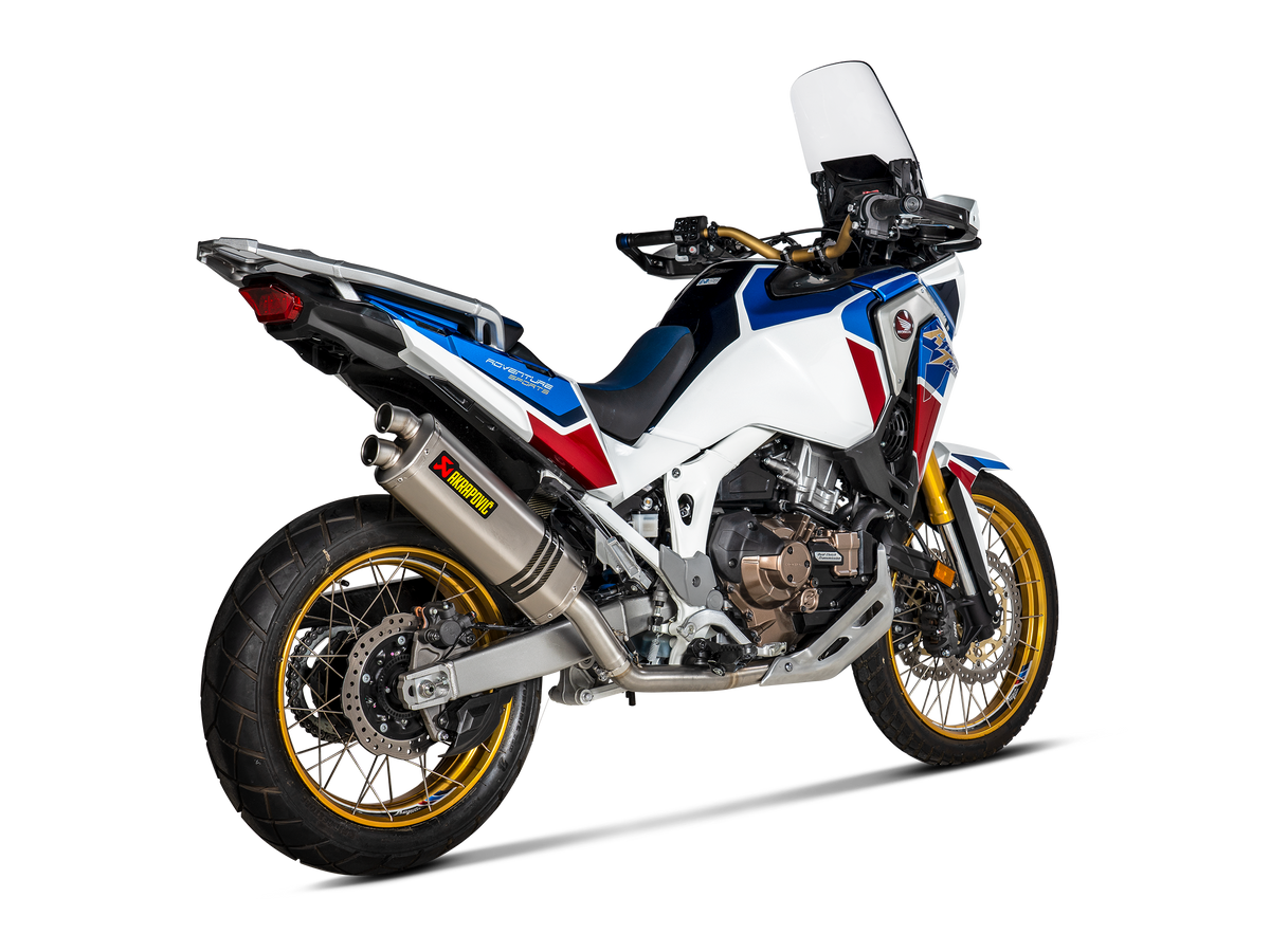 Akrapovic Racing Exhaust System for Honda Africa Twin Adventure Sport ...